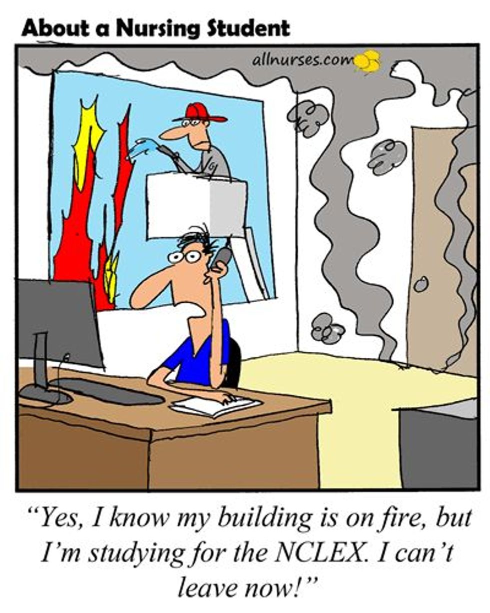 50 Thoughts You Have Studying For The NCLEX