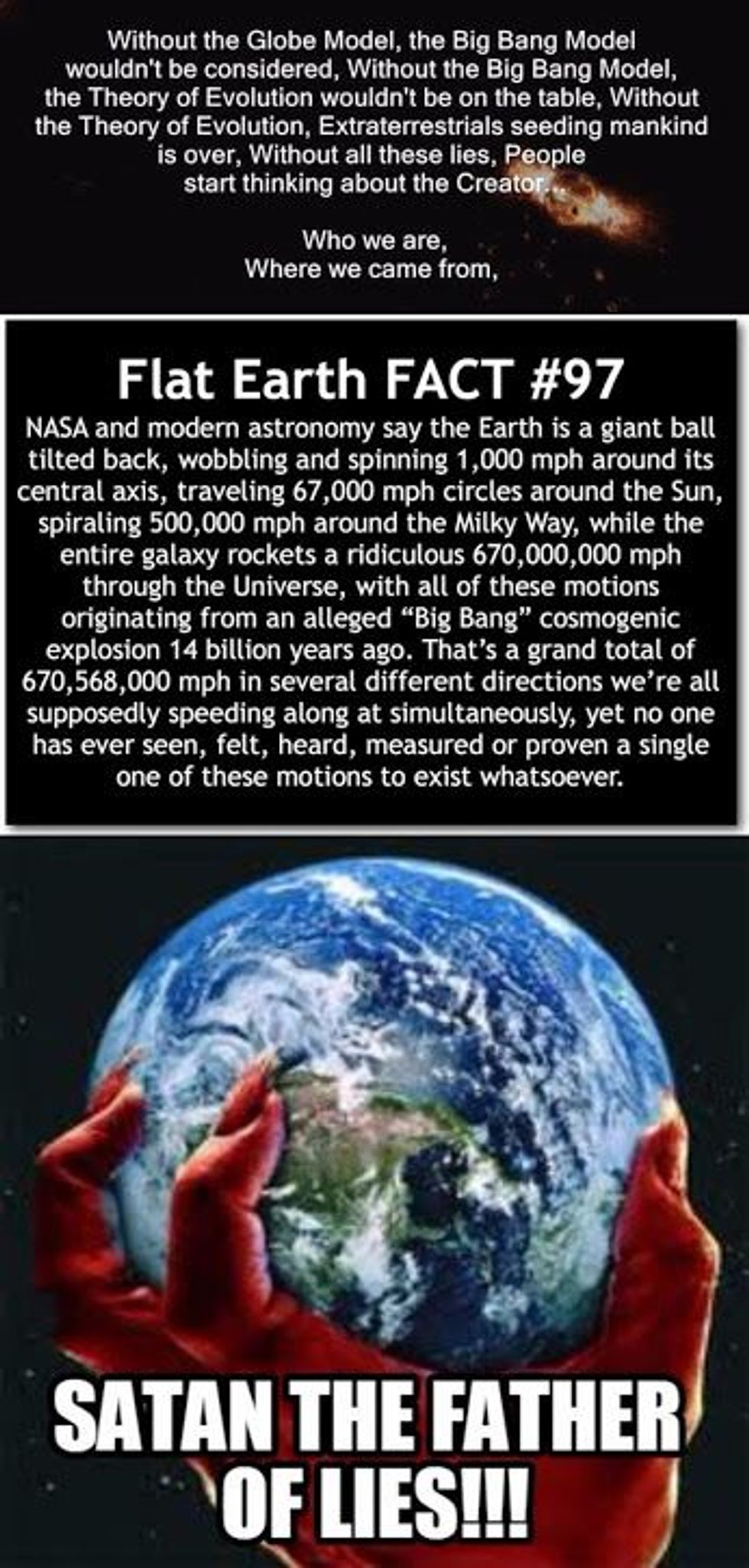 50 Reasons Why You Should Believe The Earth Is Flat