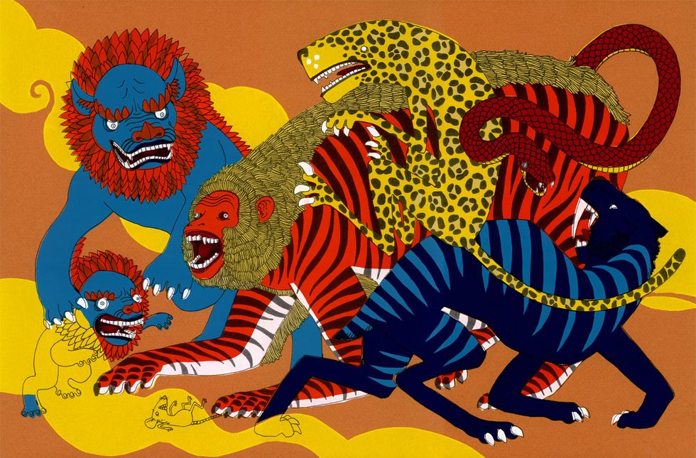 The Japanese Chimera Is Actually Nightmare Fuel