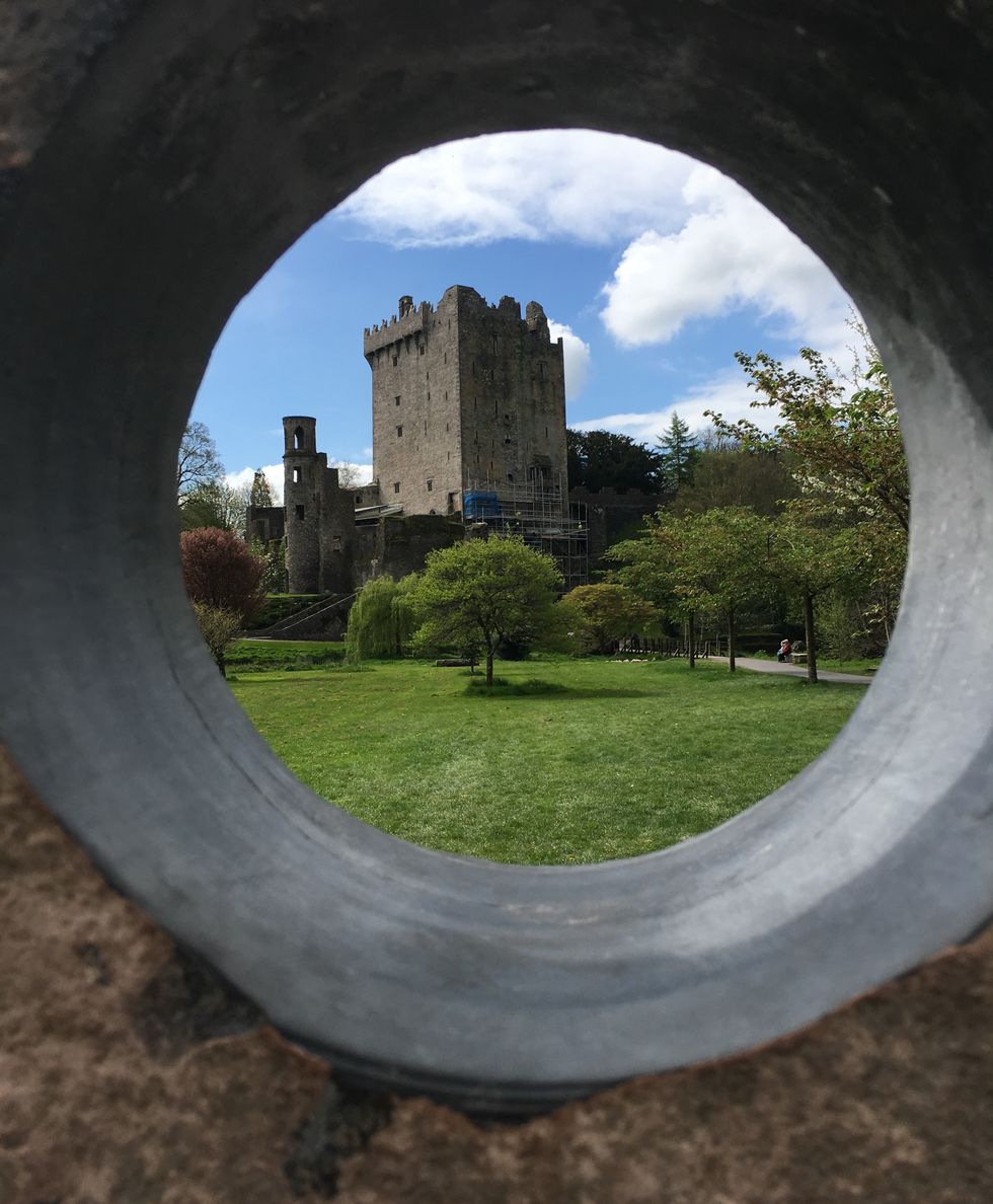 Kissing The Blarney Stone