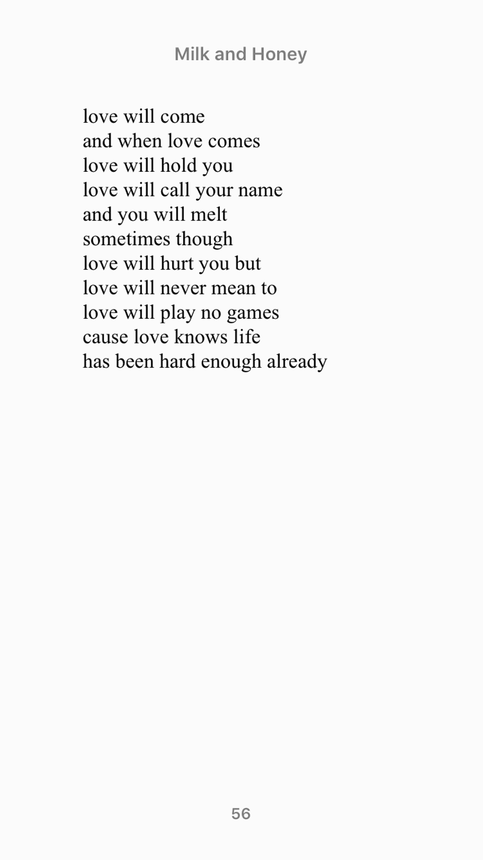 Milk And Honey Poems You NEED to Read