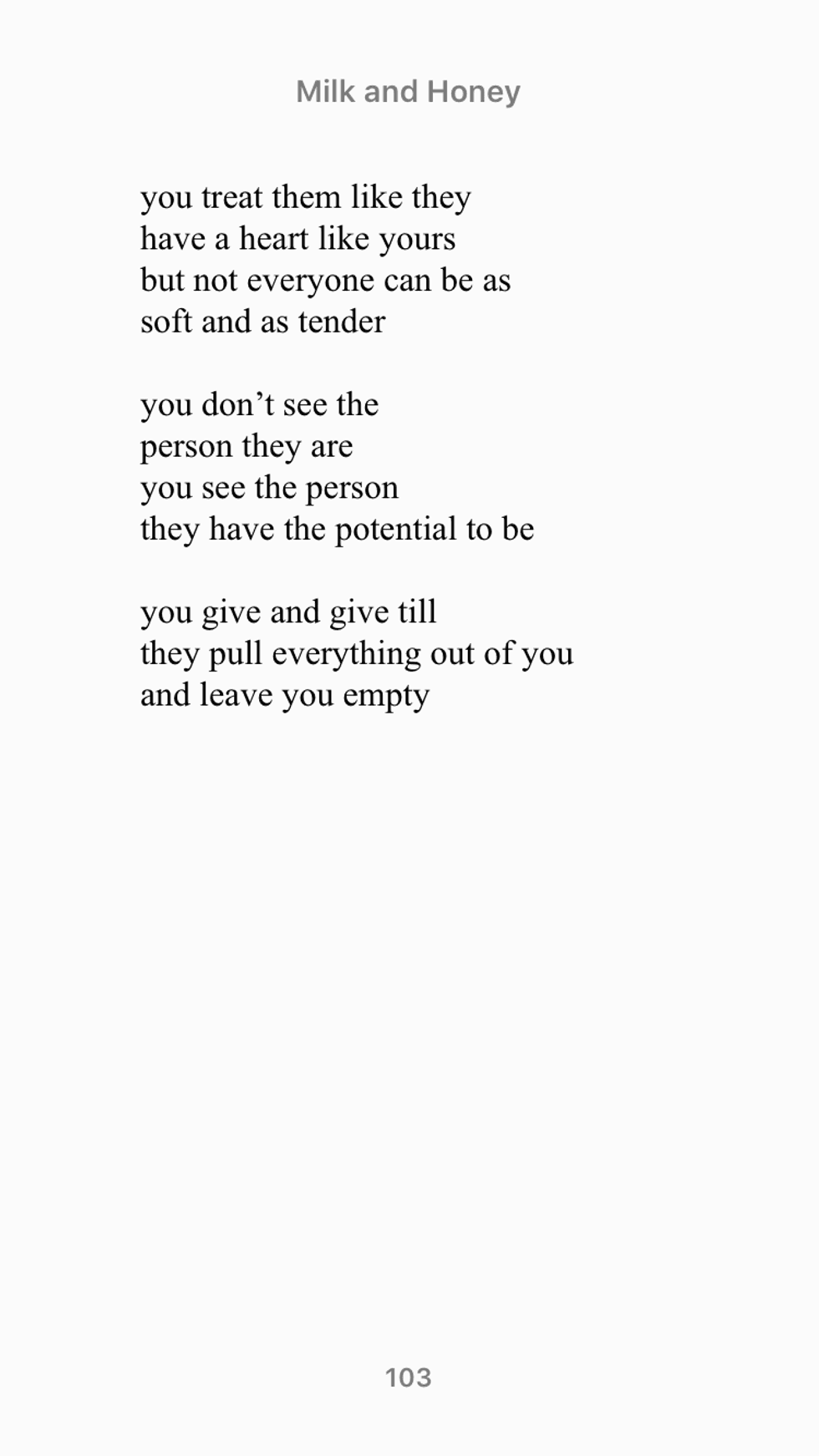 Milk And Honey Poems You NEED to Read