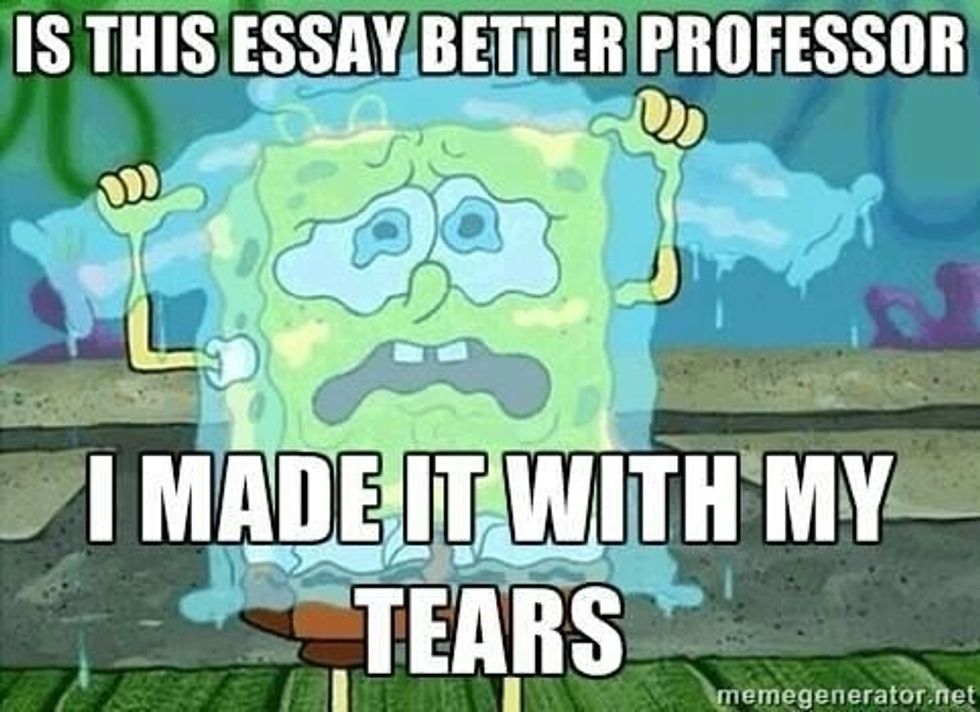 24 Spongebob Memes You'll Understand If You're A College Student