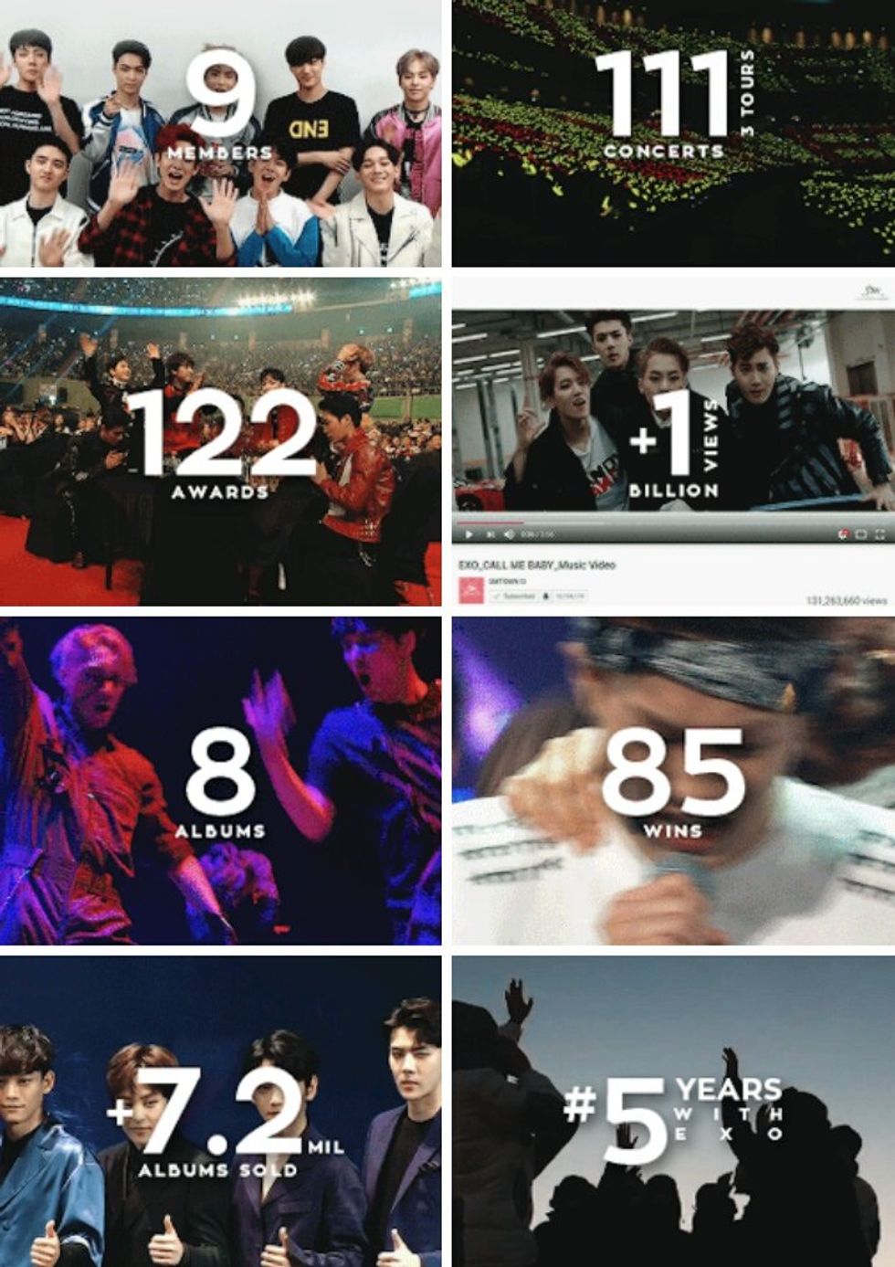 50 Facts For 5 Years With EXO