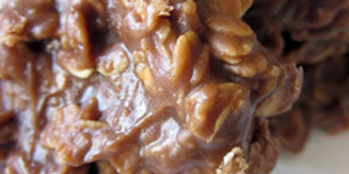 Easy No Bake Cookies (aka Gorilla Poops) - My Recipe Magic