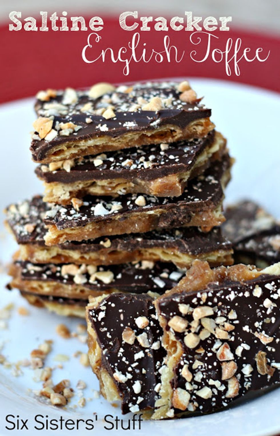 Saltine Cracker English Toffee My Recipe Magic