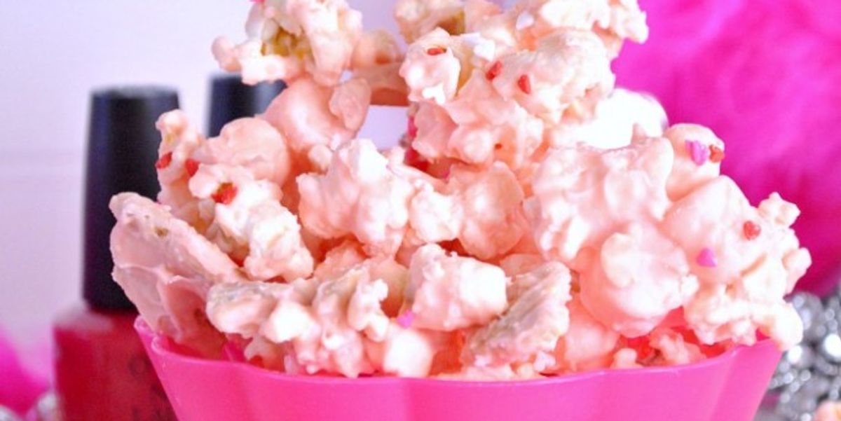 Pink Trash Popcorn - My Recipe Magic