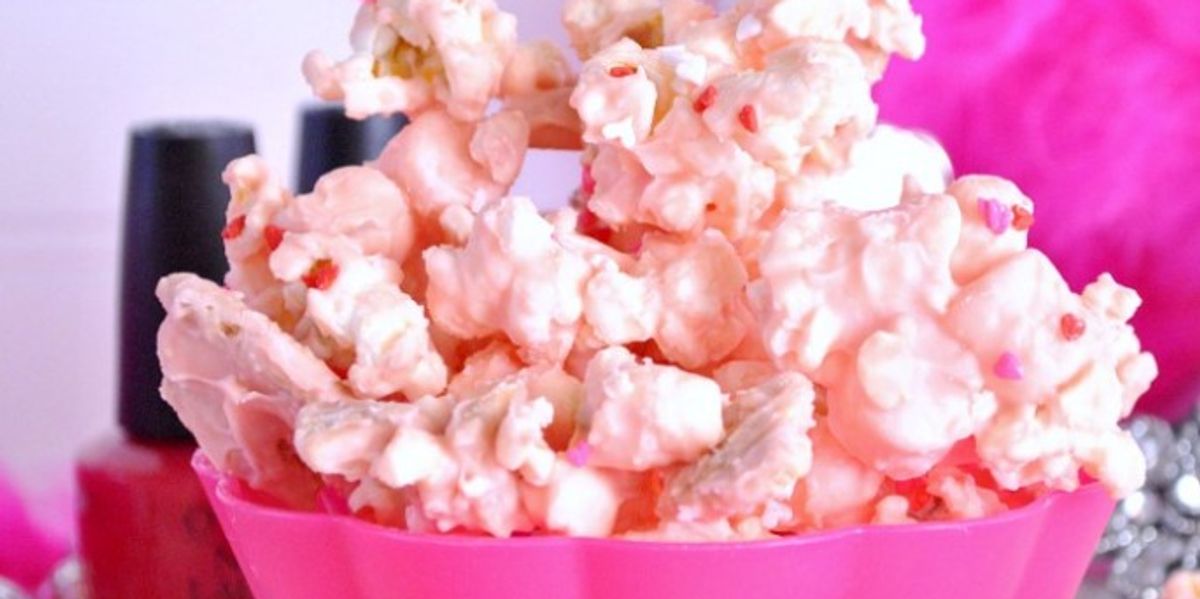 Pink Trash Popcorn - My Recipe Magic