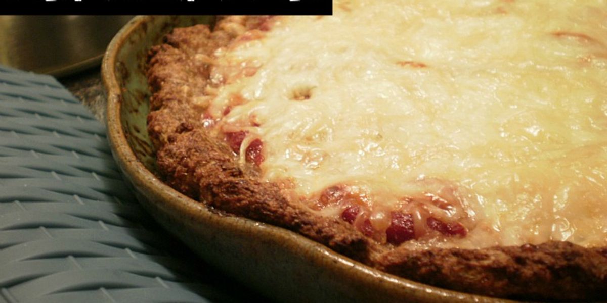 Meatza Pie - My Recipe Magic