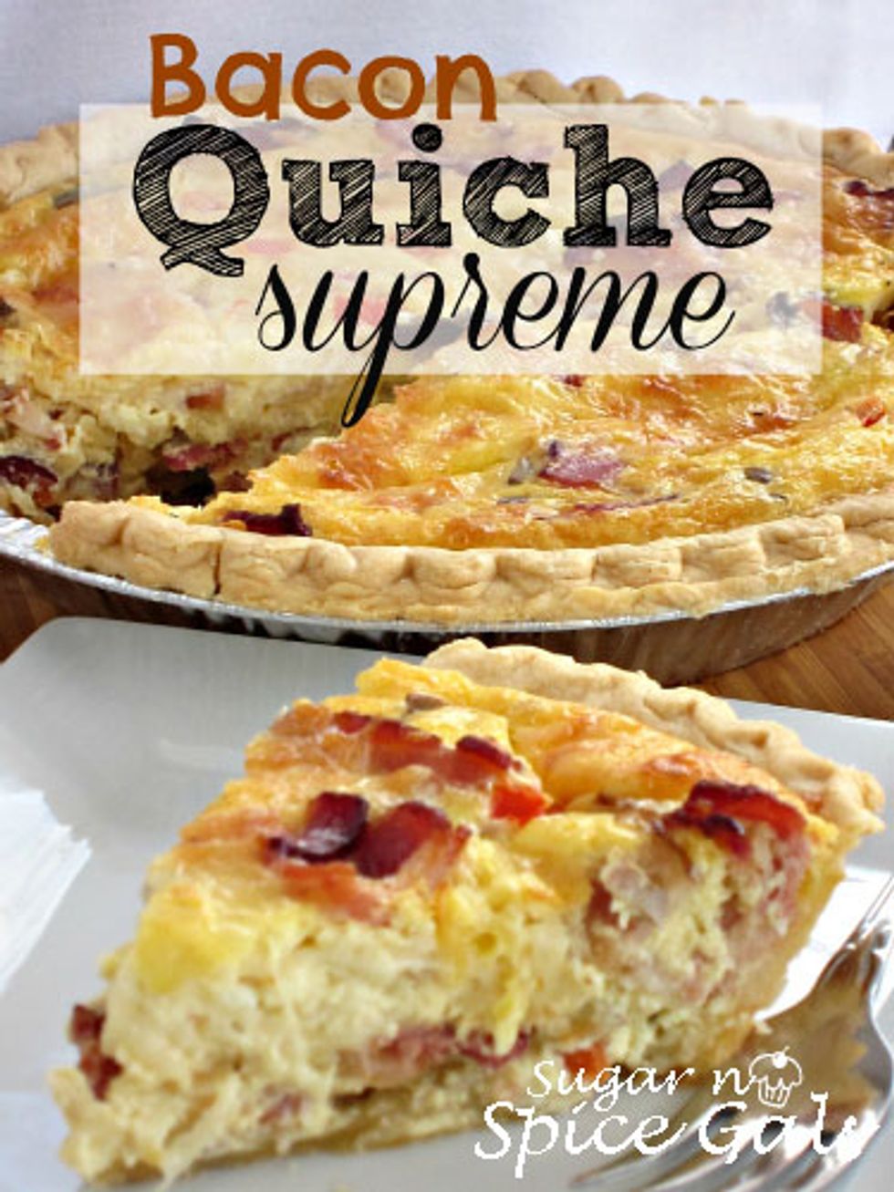 Bacon Quiche Supreme - My Recipe Magic