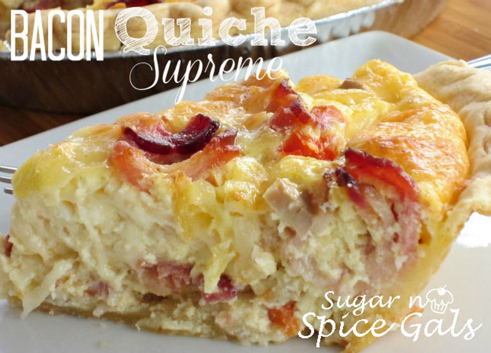 Bacon Quiche Supreme - My Recipe Magic