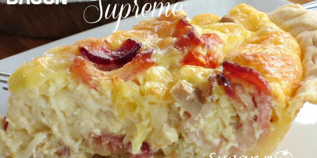 Bacon Quiche Supreme - My Recipe Magic