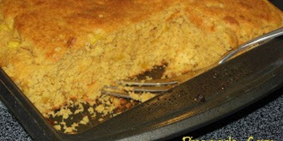 Pineapple Cornbread - My Recipe Magic