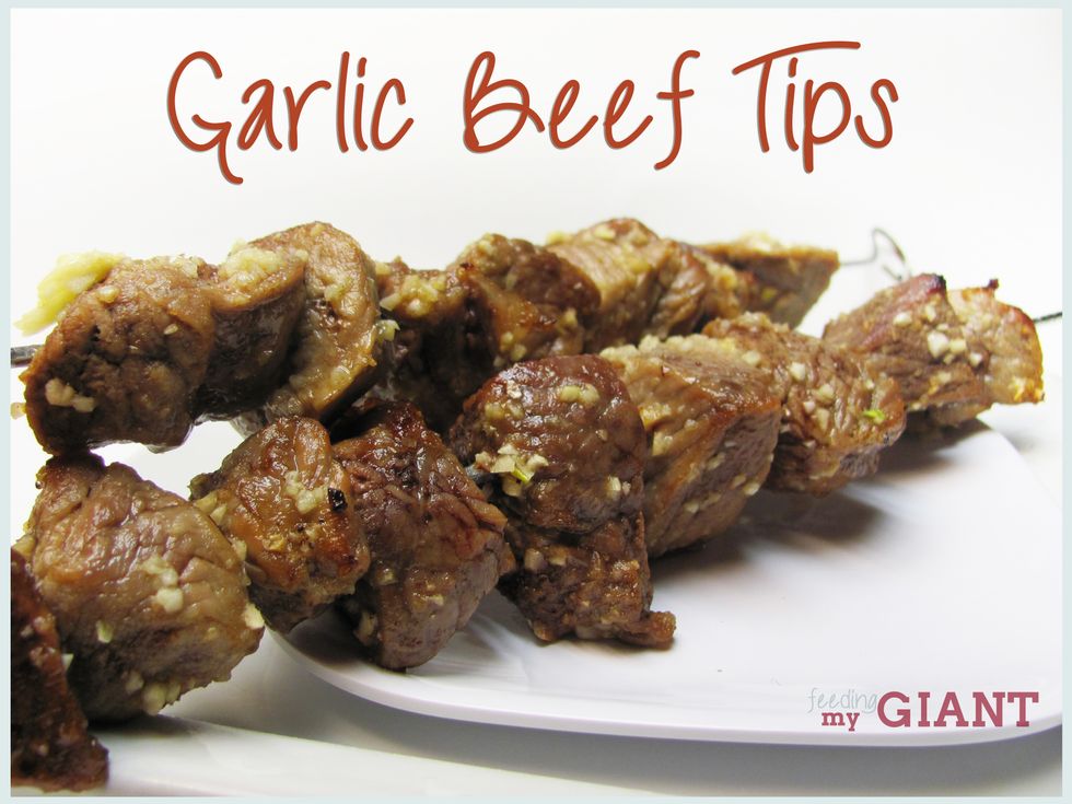 Garlic Beef Tips - My Recipe Magic