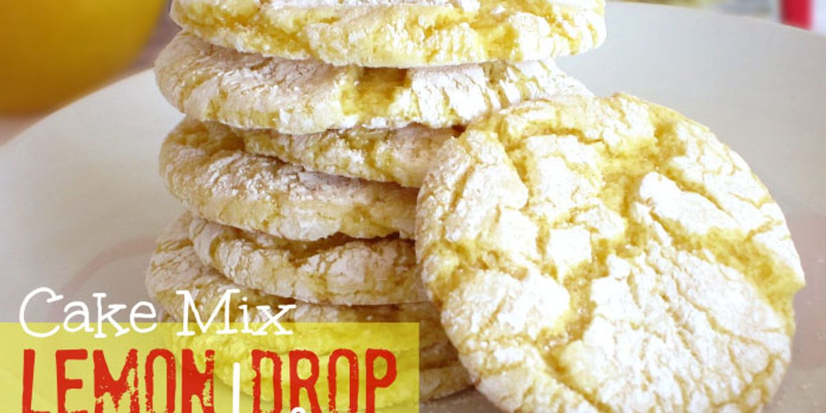 Lemon Drop Cookies - My Recipe Magic