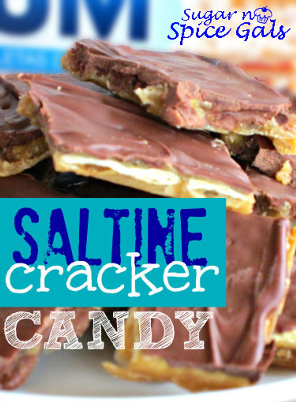 Saltine Cracker Candy - My Recipe Magic