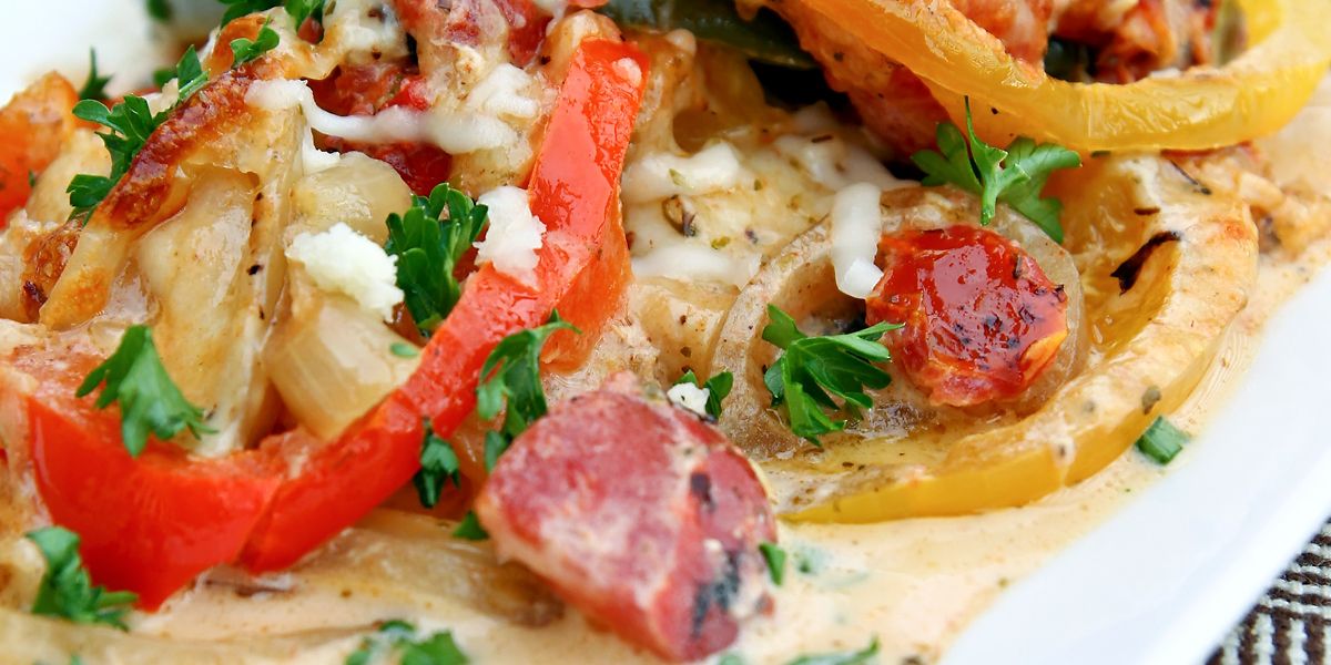 Creamy Chicken Picasso - My Recipe Magic