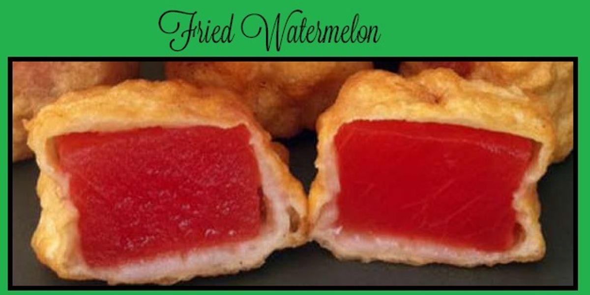 Fried watermelon is the best - My Recipe Magic