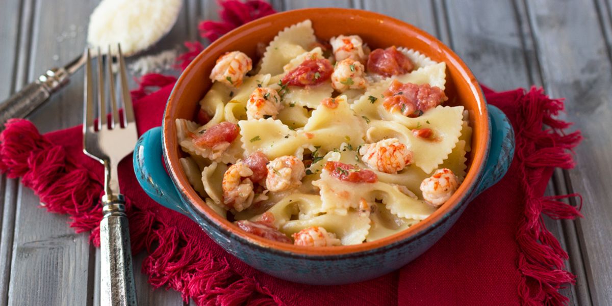 Pasta with Langostinos - My Recipe Magic