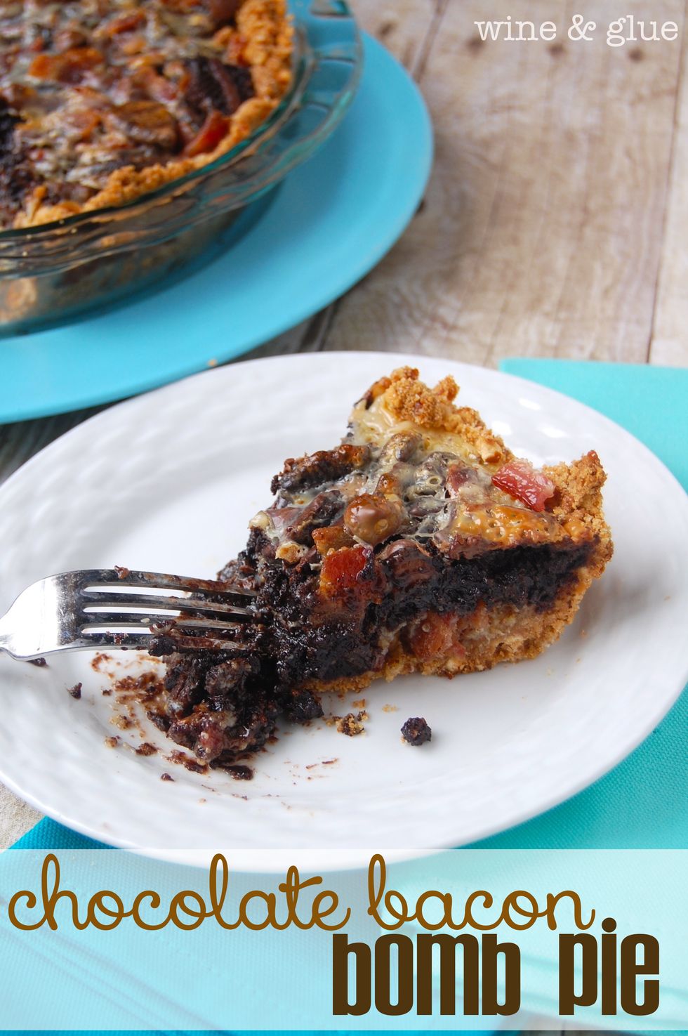 Chocolate Bacon Bomb Pie - My Recipe Magic