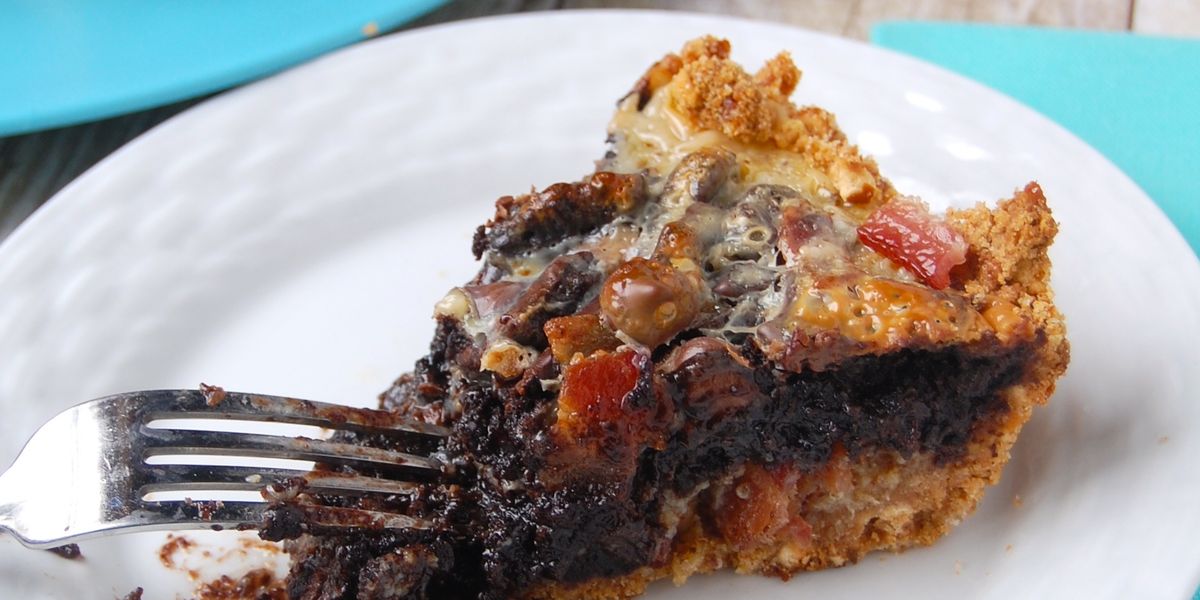 Chocolate Bacon Bomb Pie - My Recipe Magic