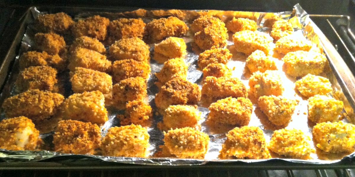 Baked Chicken Nuggets with Panko Bread Crumbs - My Recipe Magic