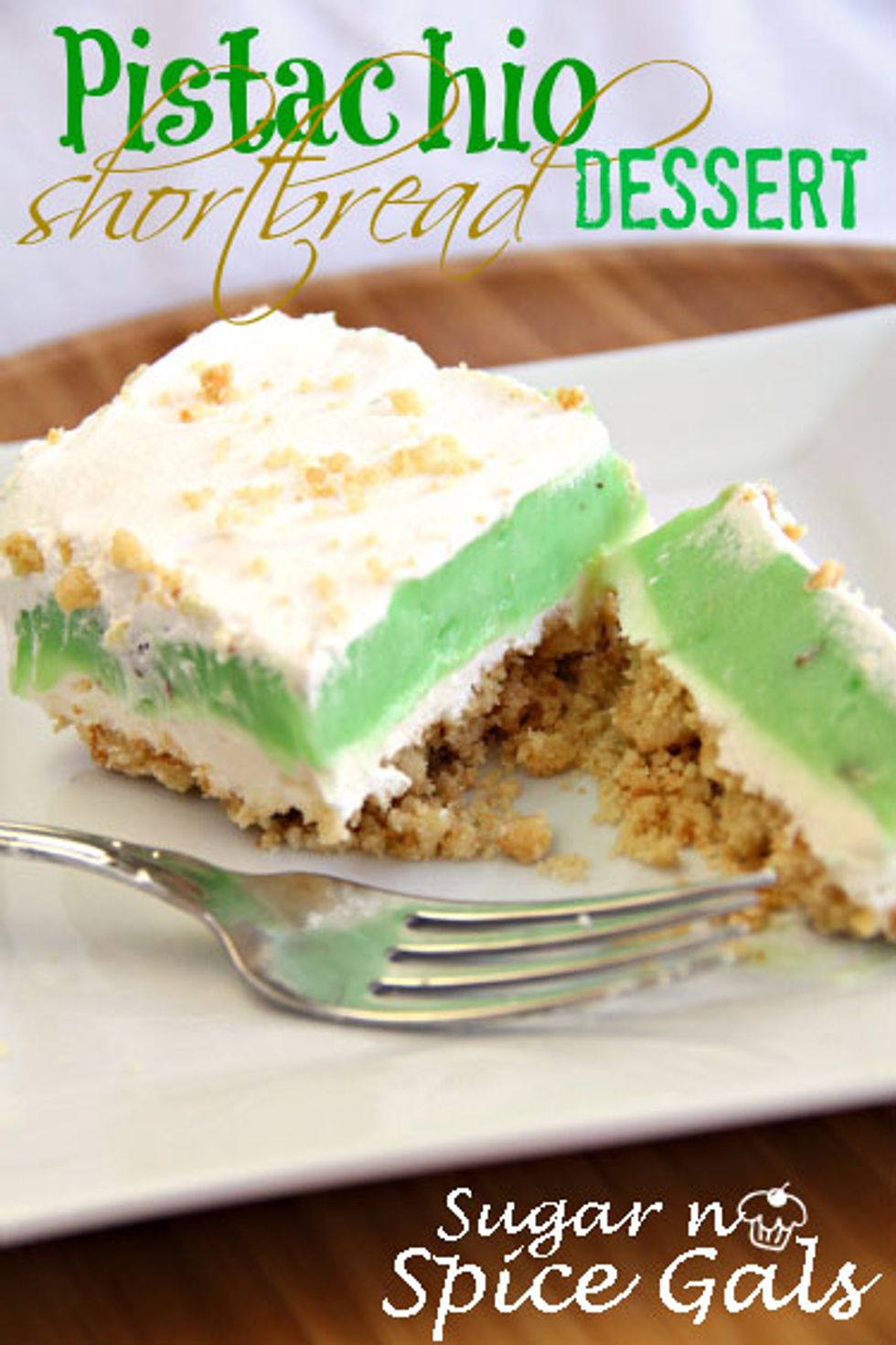 Pistachio Shortbread Dessert - My Recipe Magic