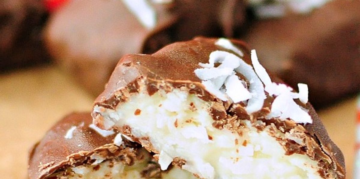 4 Ingredient Coconut Cream Bars - My Recipe Magic