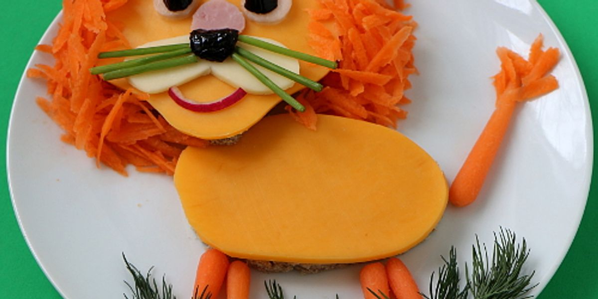 Lion King sandwich - My Recipe Magic