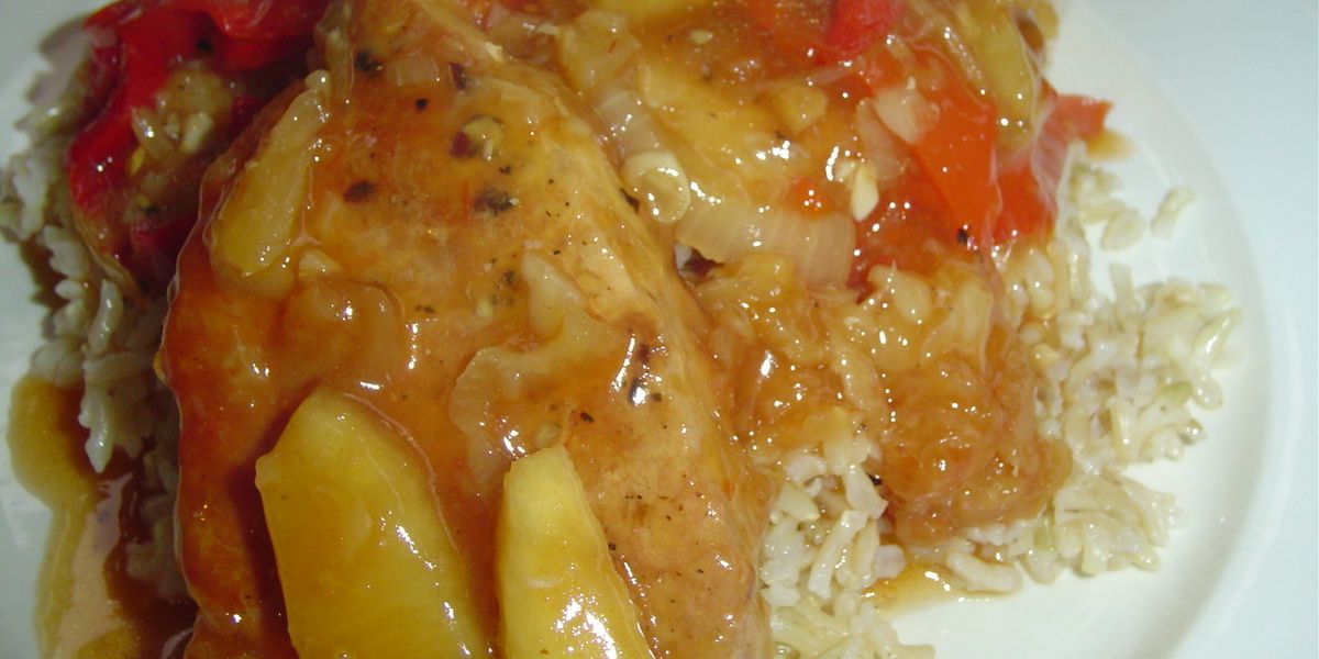 Slow Cooker Polynesian Pork Chops - My Recipe Magic