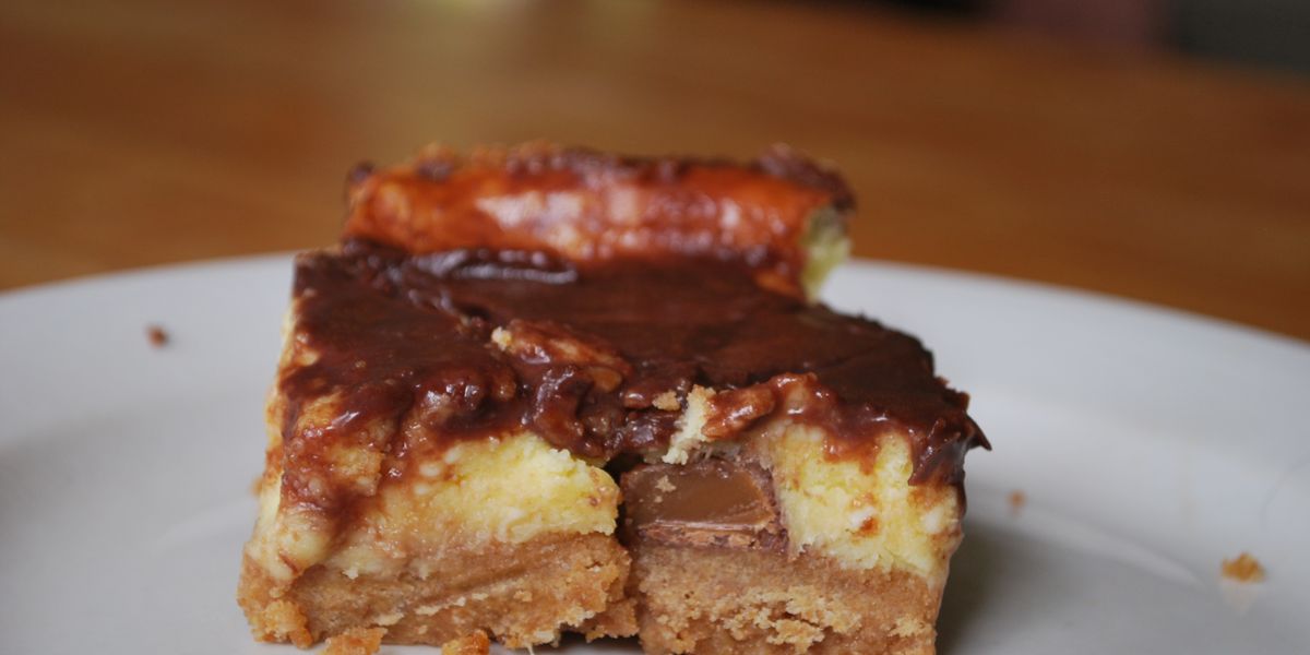 Rolo Cheese Cake Bars - My Recipe Magic