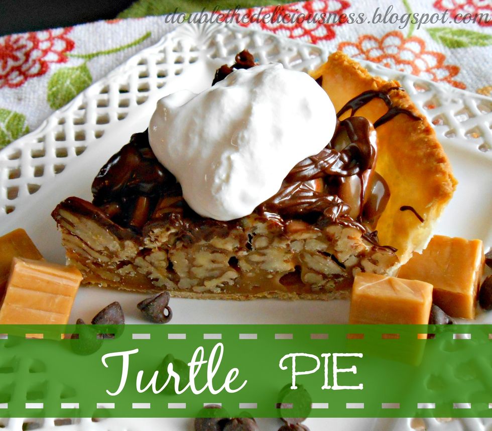 Turtle Pie Recipe - My Recipe Magic