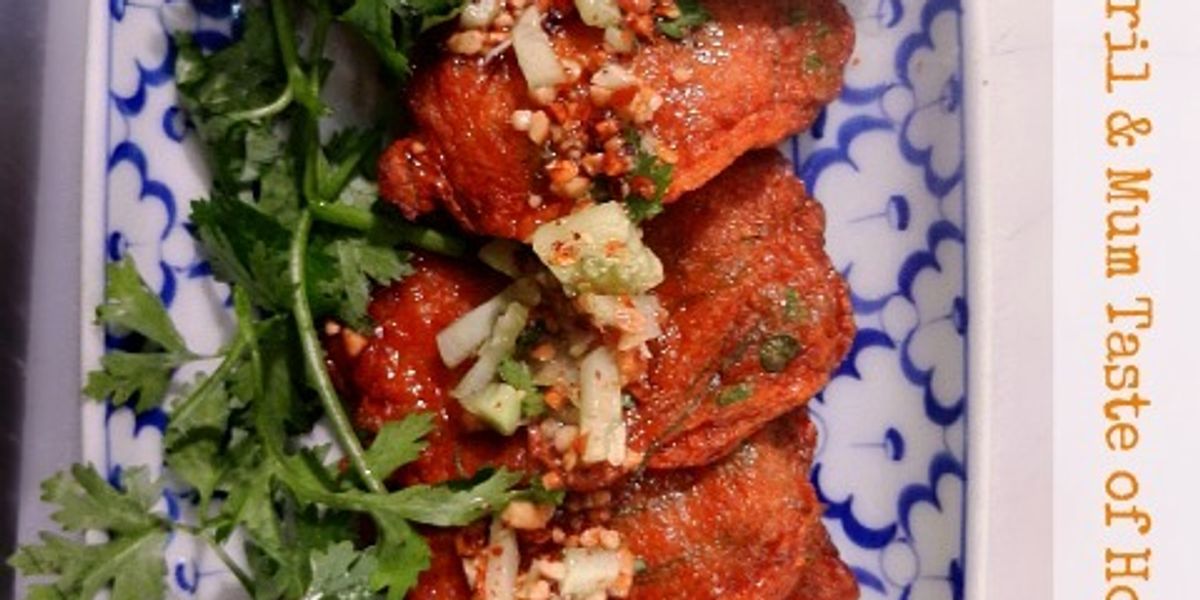 Thai Style Fish Cakes - My Recipe Magic