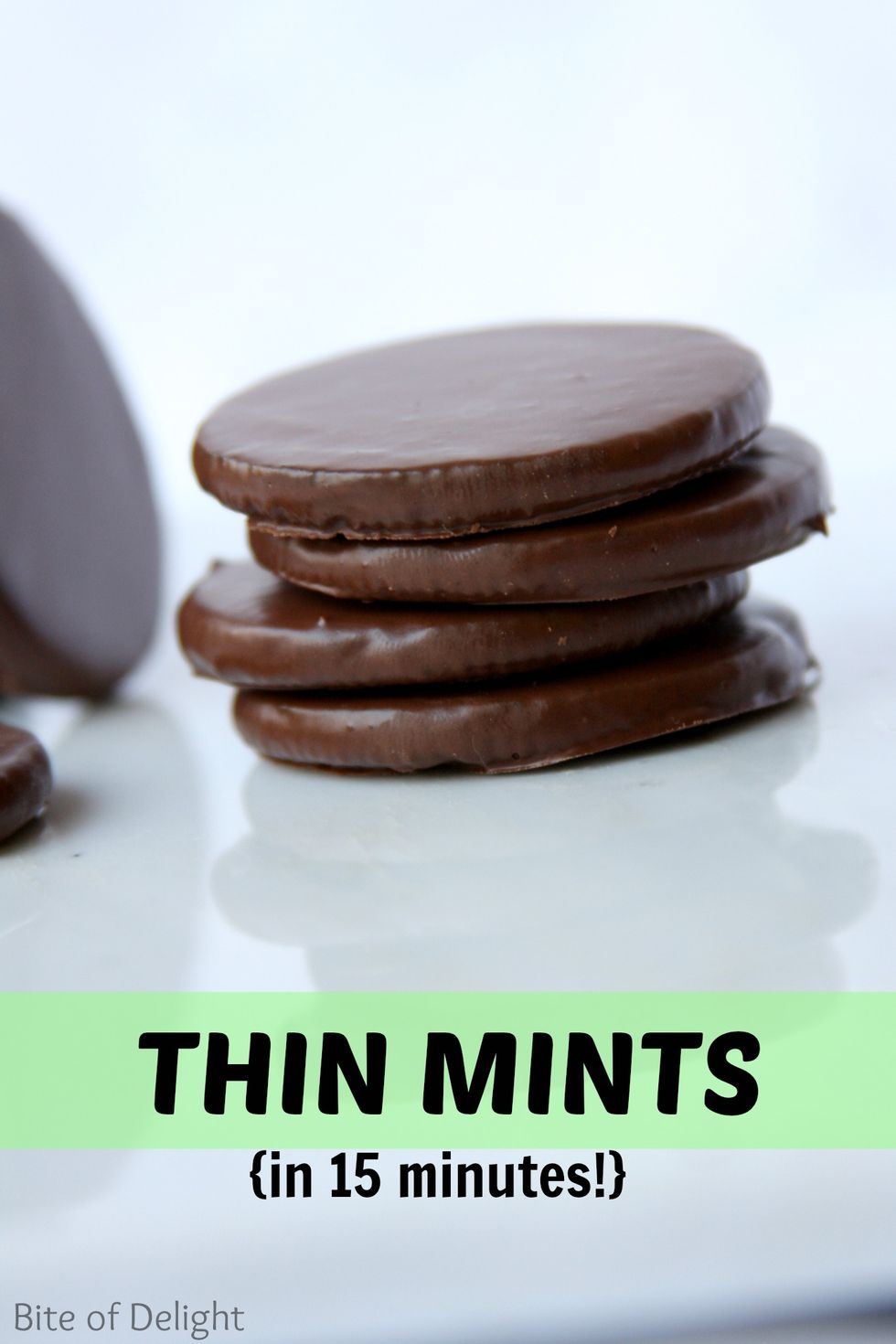 {15 minute} Thin Mints - My Recipe Magic
