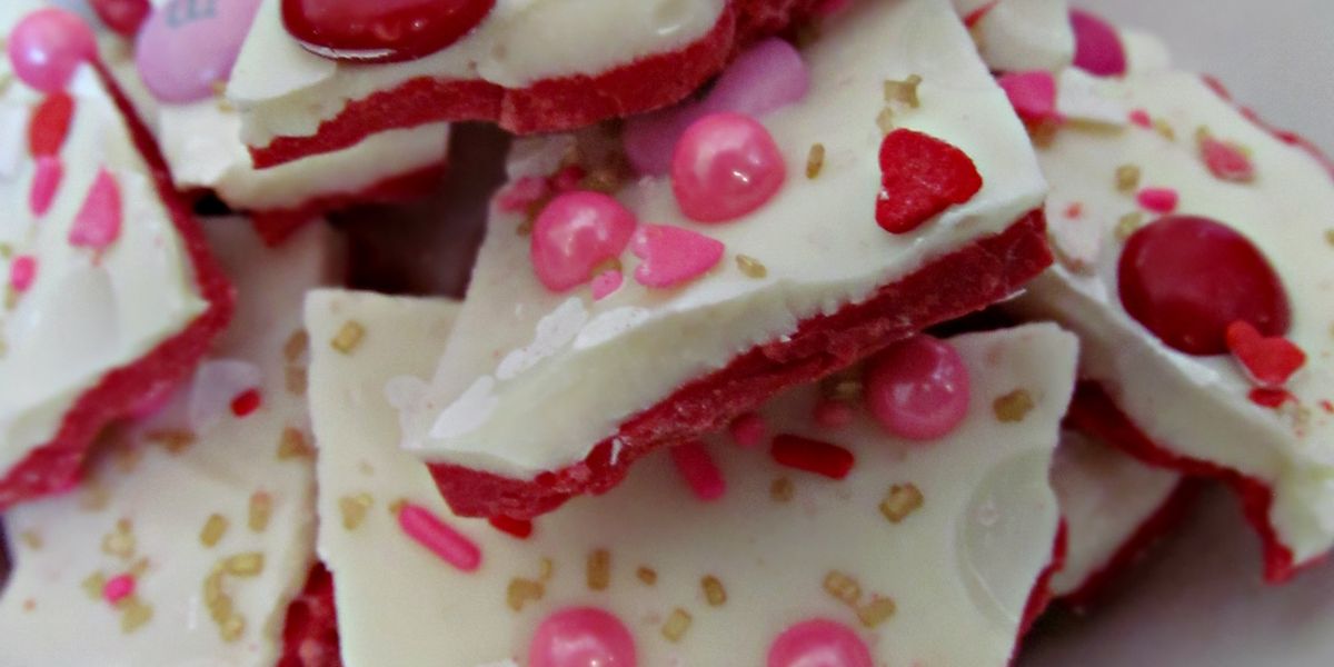 Cherry White Chocolate Bark - My Recipe Magic