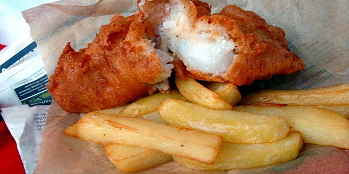 Tasty British Beer Battered Fish & Chips - My Recipe Magic