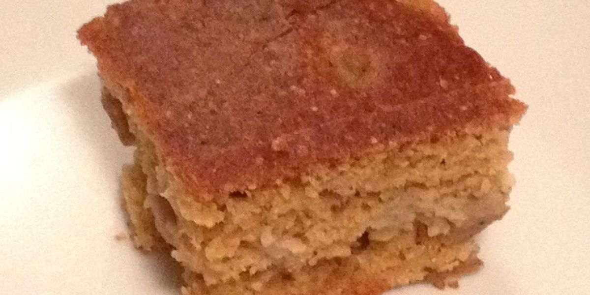Corn Dog Cake - My Recipe Magic