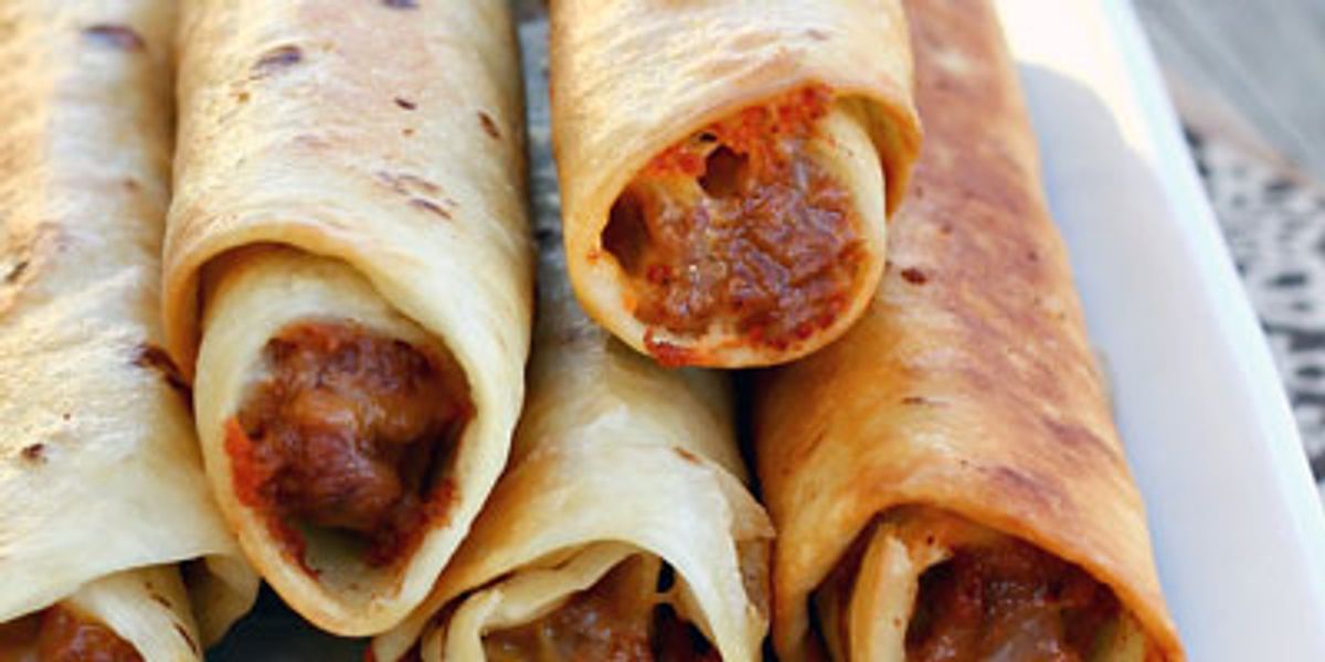 Crisp Bean Burritos (Taco Time Copycat) - My Recipe Magic