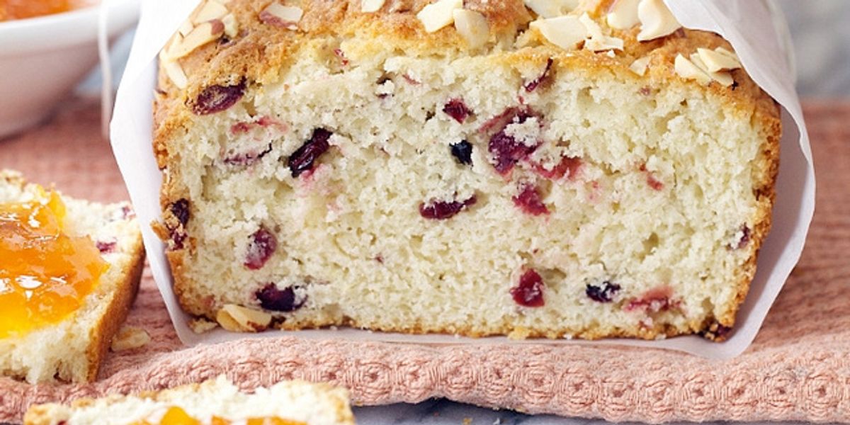 Cherry Almond Quick Bread - My Recipe Magic
