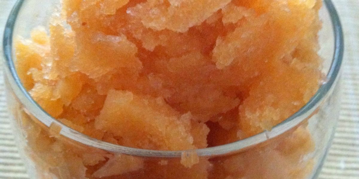 Coconut Peach Italian Ice - My Recipe Magic