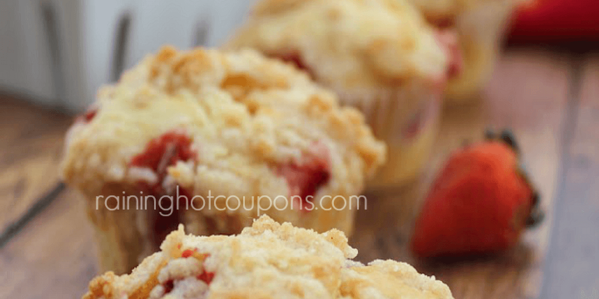Strawberry Cheesecake Muffins Recipe - My Recipe Magic