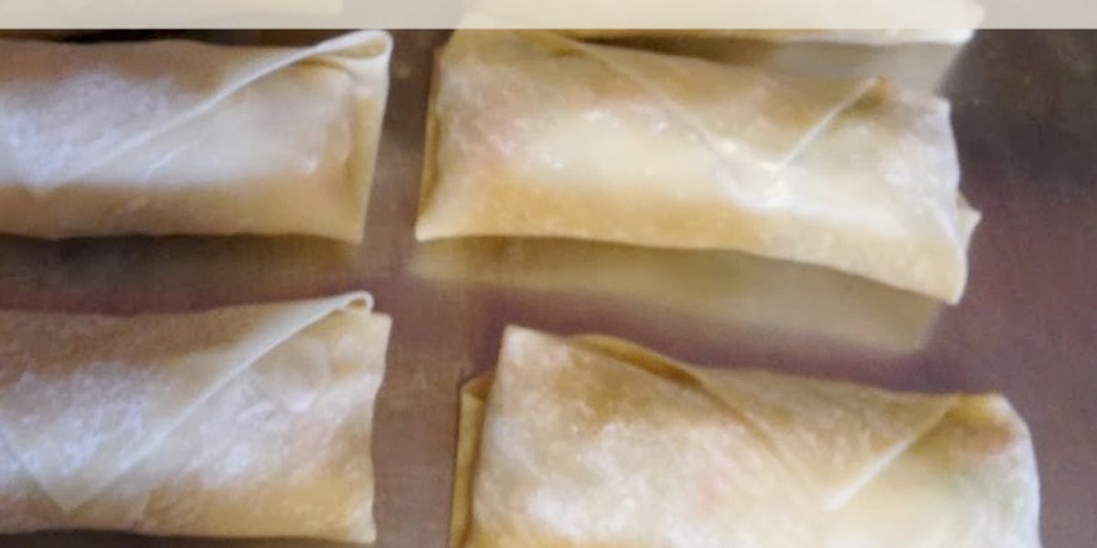 Chicken Egg Rolls (Freezer Meal) - My Recipe Magic