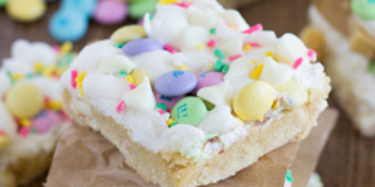 Spring Confetti Bars - My Recipe Magic