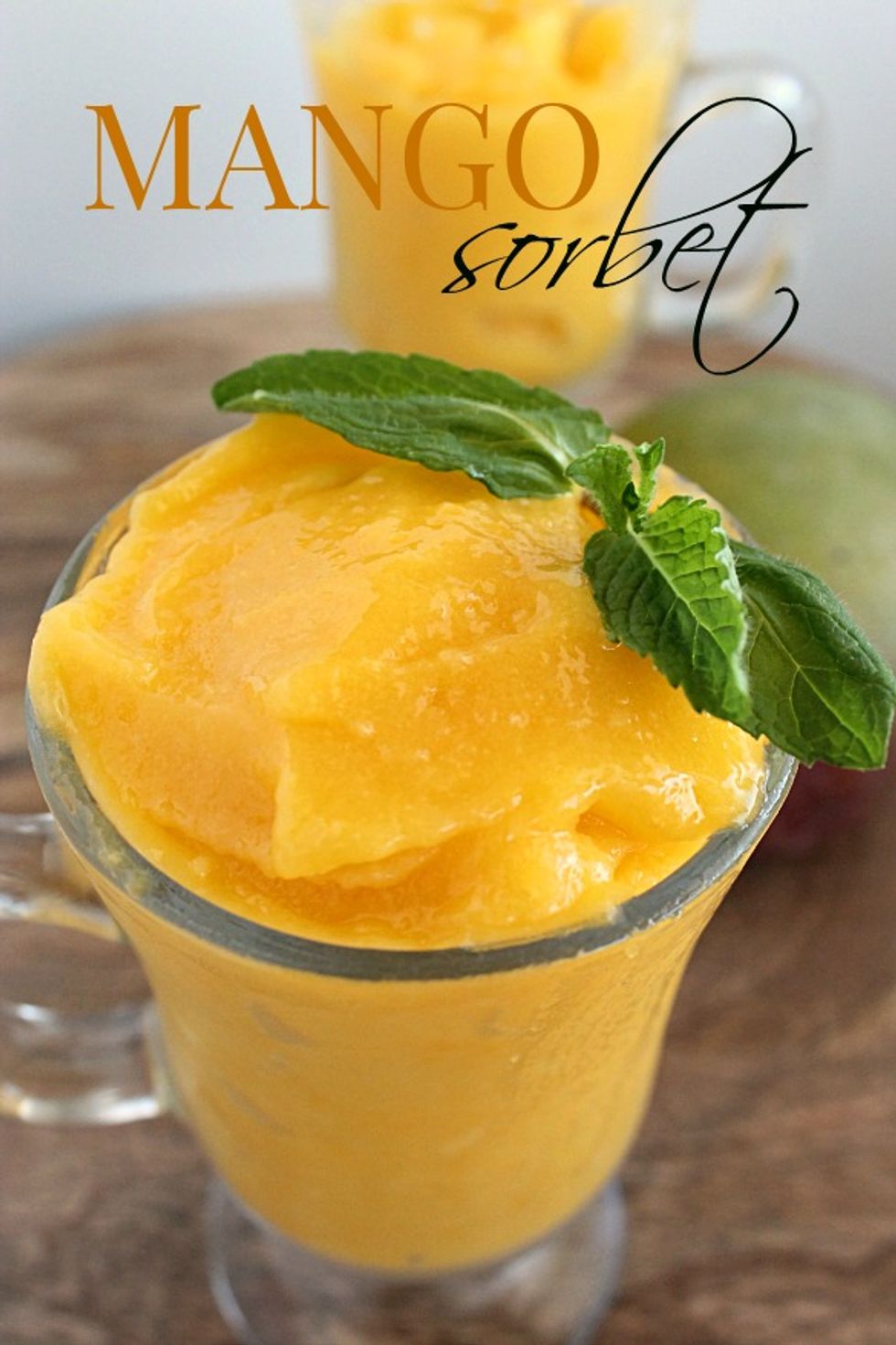 Mango Sorbet - My Recipe Magic