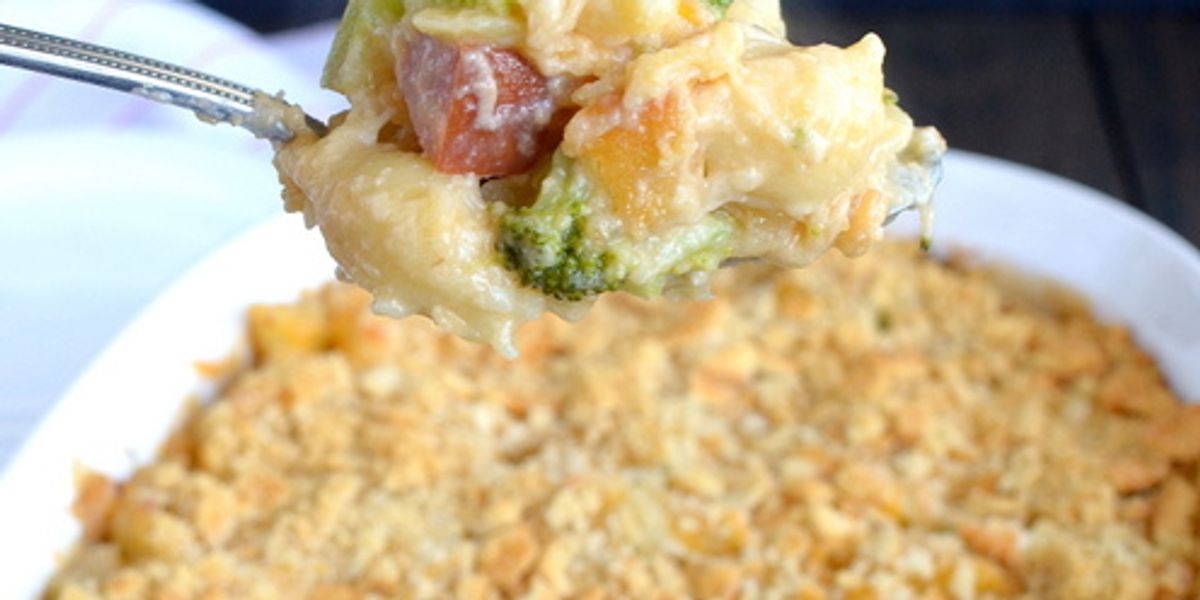 Ham and Broccoli Pasta Bake - My Recipe Magic