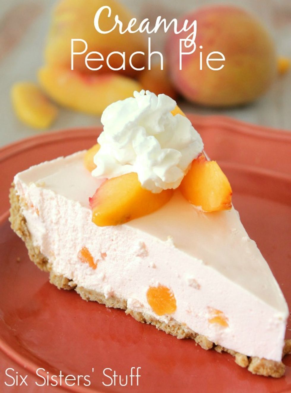 Creamy Peach Pie My Recipe Magic