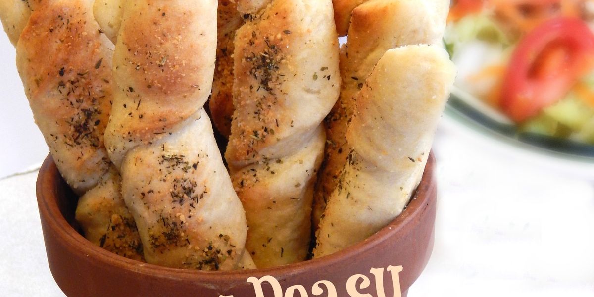 Easy Peasy Home Made Bread Sticks - My Recipe Magic