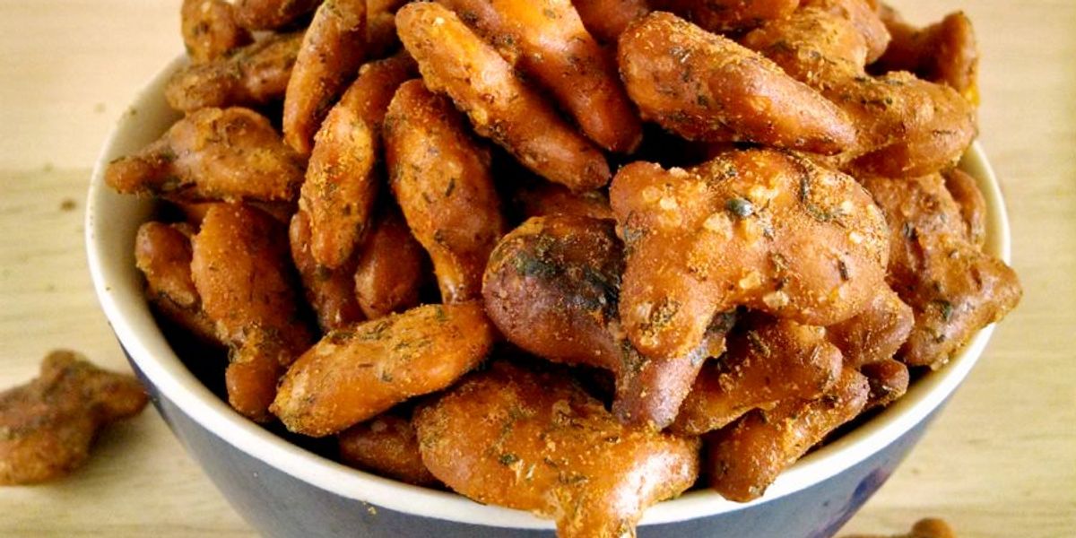 Harvest Dill Pretzel Fish - My Recipe Magic