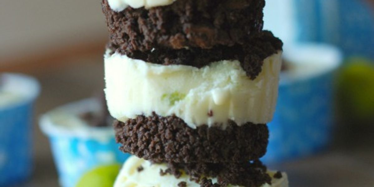 Key Lime Frozen Yogurt Cups - My Recipe Magic