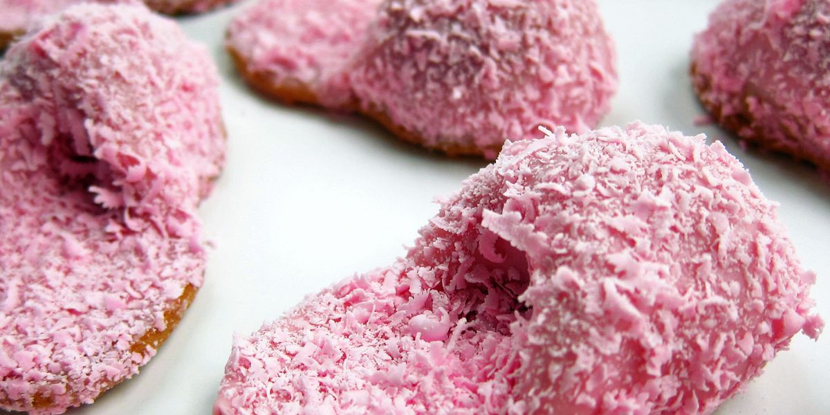 Pink Fuzzy Slipper Cookies - My Recipe Magic